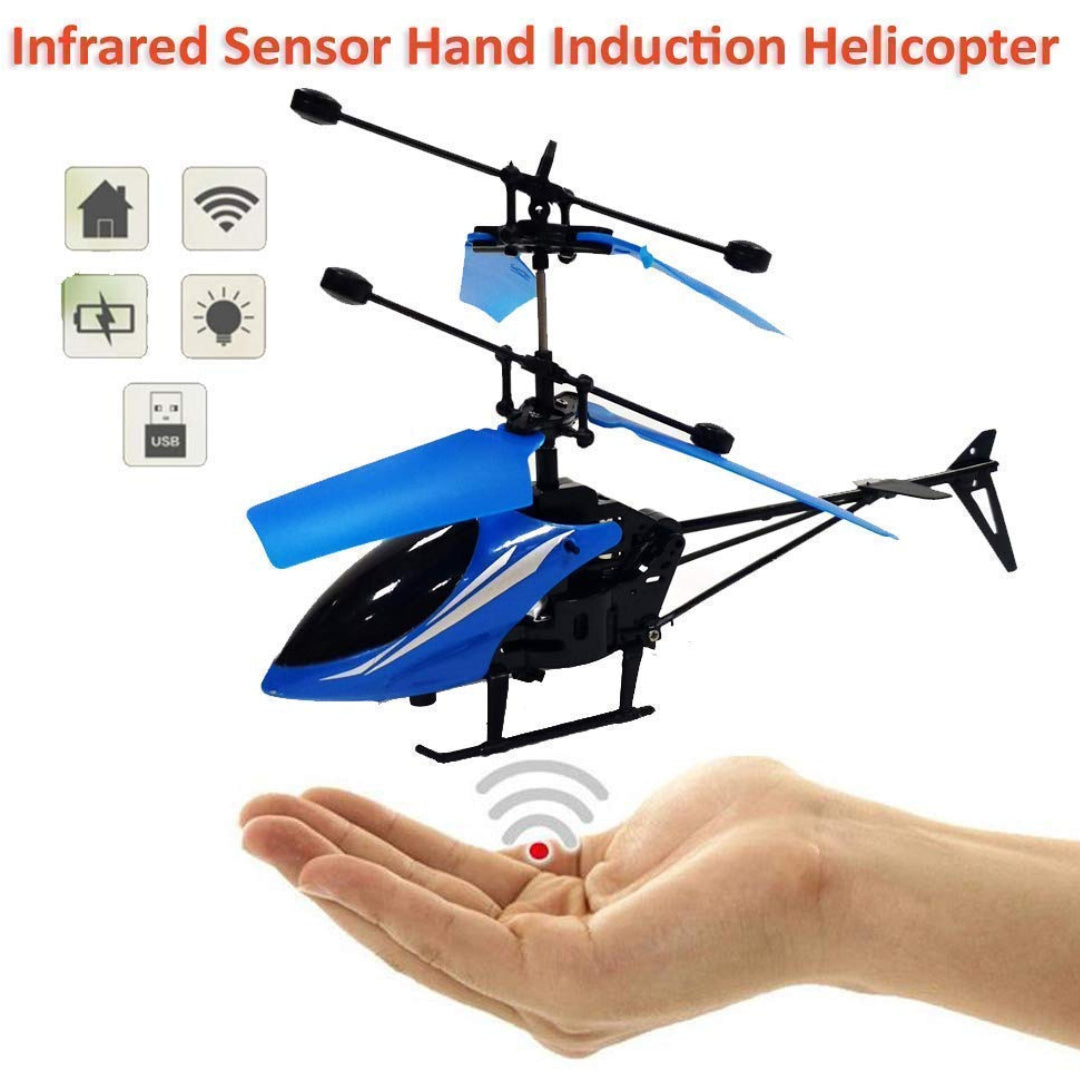 Infrared Induction Hand Sensor Helicopter – KIDSOM
