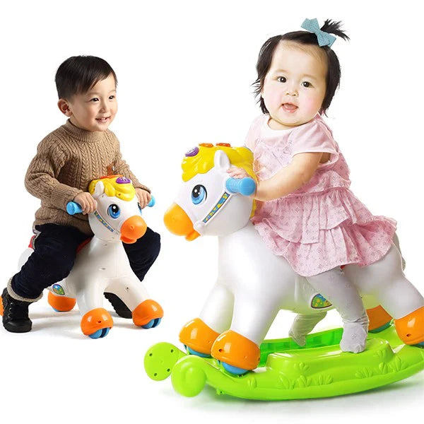 Evergreen Rocking Ride on Horse Animal – KIDSOM